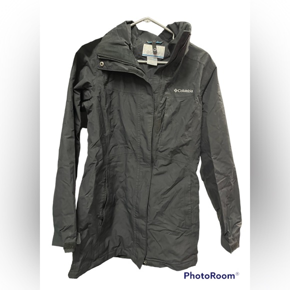 Columbia | Jackets & Coats | Columbia Interchange Omnitech Hooded Rain Jacket Waterproof Lined ...